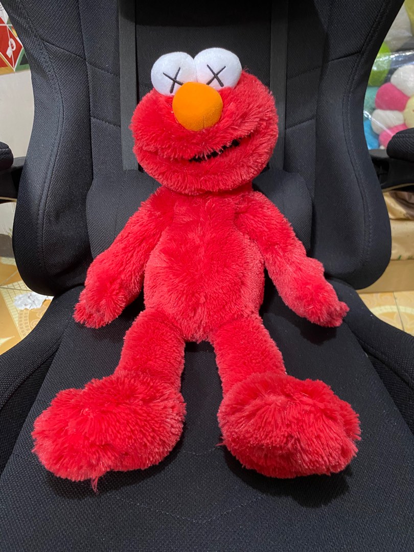 Elmo Kaws Sesame Street, Hobbies & Toys, Toys & Games on Carousell