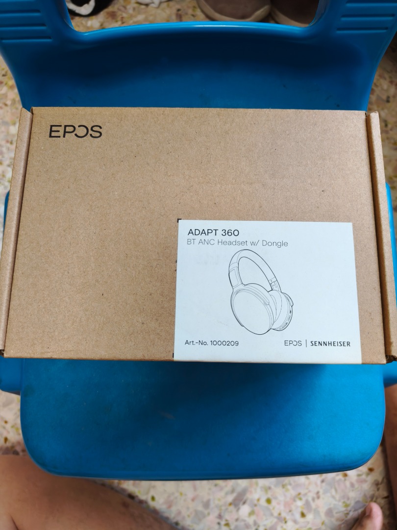 EPOS Sennheiser Adapt 360 Wireless ANC Headset, With BTD 800 USB Dongle (Black), Audio ...