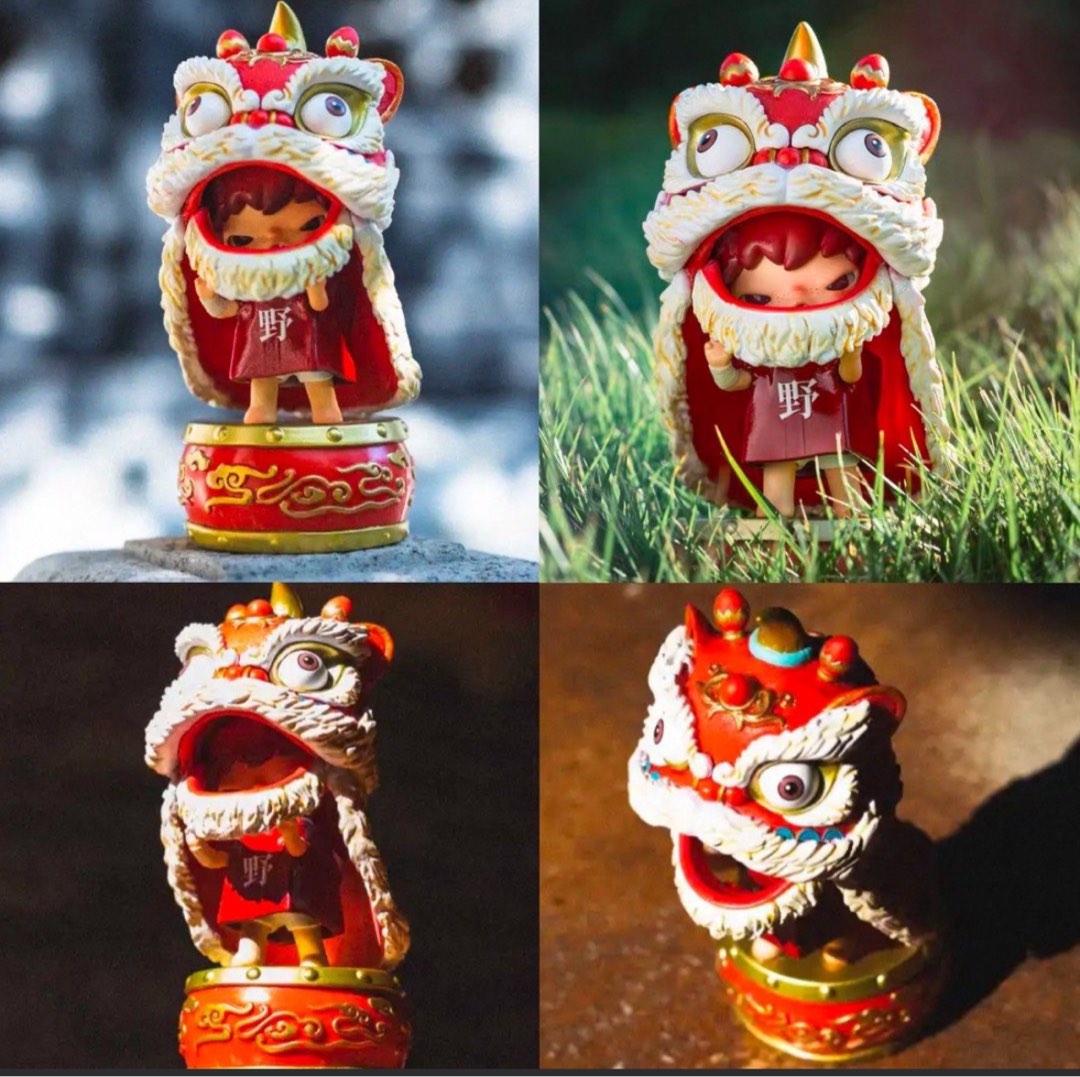 EXCLUSIVE HIRONO LION DANCE CHINESE NEW YEAR CNY 2025 FIGURINE DIY ...