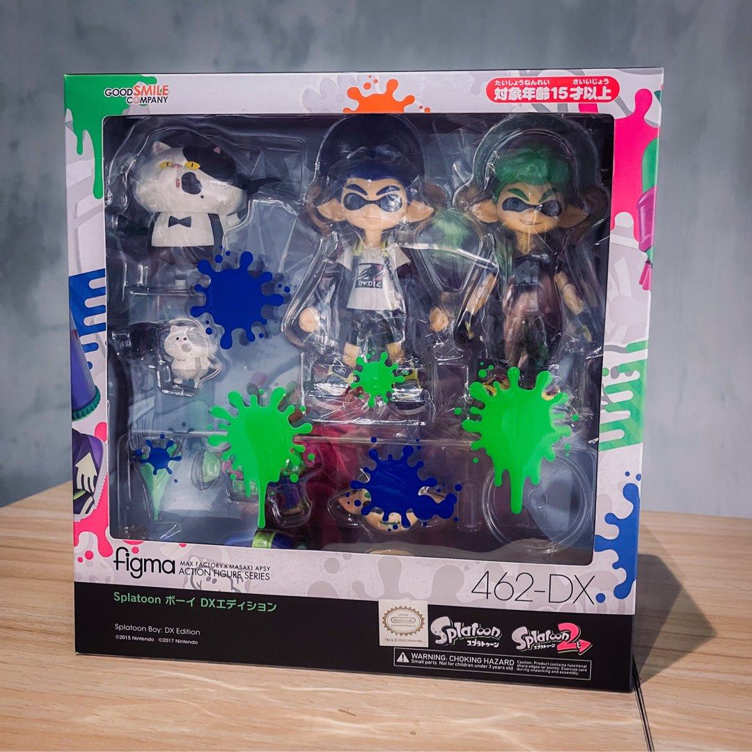 figma splatoon boy dx edition nintendo for sale ^^, Hobbies & Toys ...