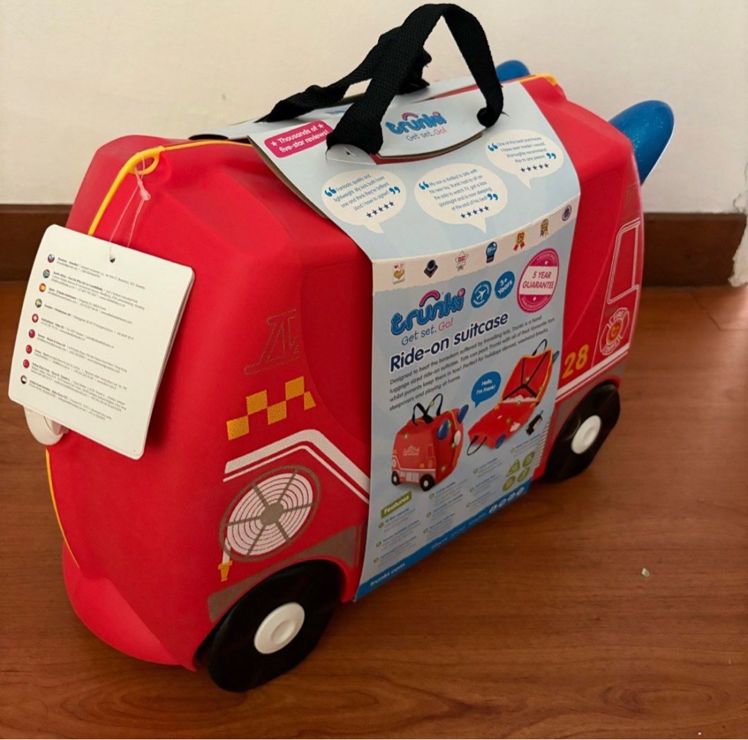 Fire Engine Trunki, Hobbies & Toys, Travel, Travel Essentials ...