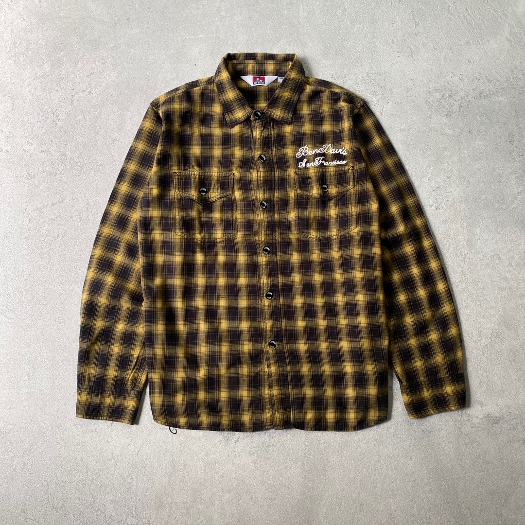 Flannel shirt ben davis // dickies work jacket carhartt japan buzz ...