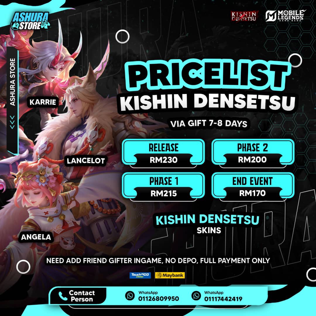 Gift Skin MLBB, Video Gaming, Gaming Accessories, In-Game Products on ...