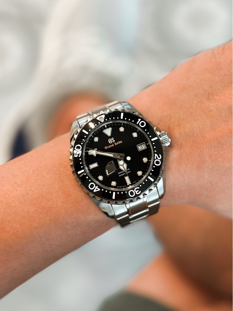 Grand Seiko SBGA231 Titanium Diver Spring Drive, Luxury, Watches on ...