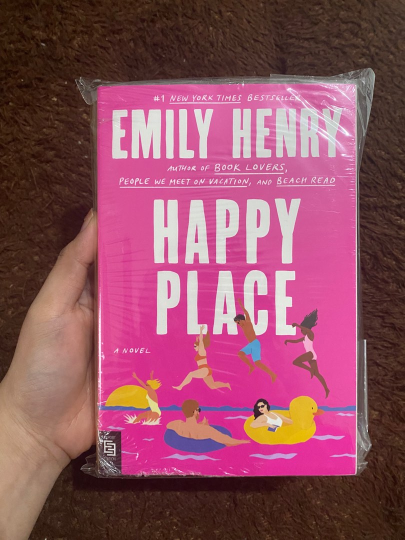 Happy Place by Emily Henry, Buku & Alat Tulis, Buku di Carousell