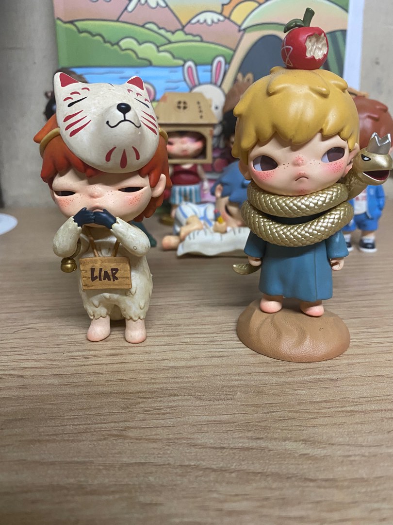 Hirono LPP Snake and TOO Fox, Hobbies & Toys, Toys & Games on Carousell