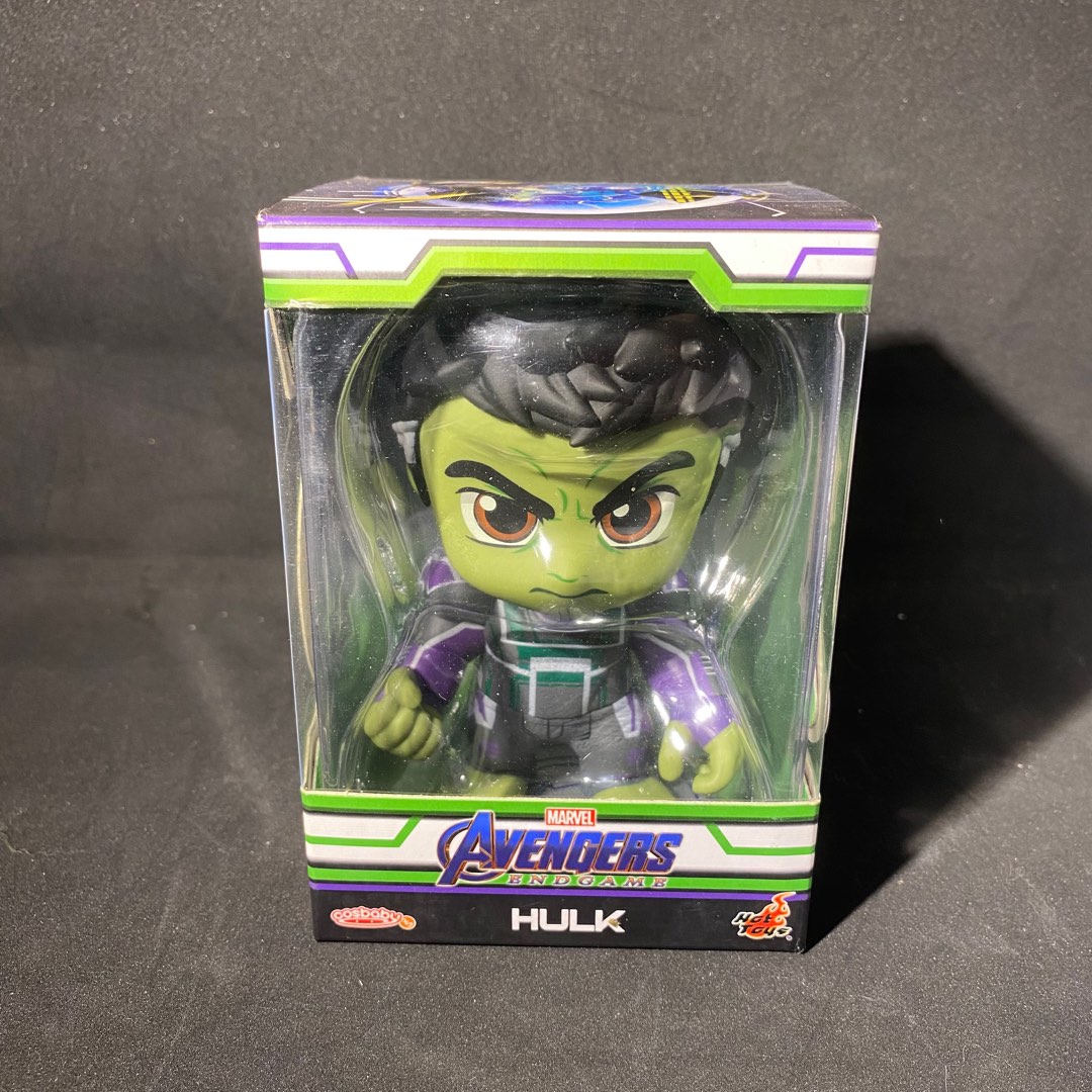 Hot Toys Cosbaby | Smart Hulk | Action Figure Bobble Head Banner Marvel ...