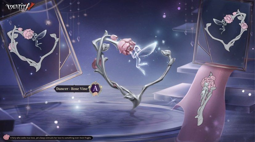 [Identity V] Female Dancer S-Tier Skin Sylphide + A-Tier Accessory Rose ...