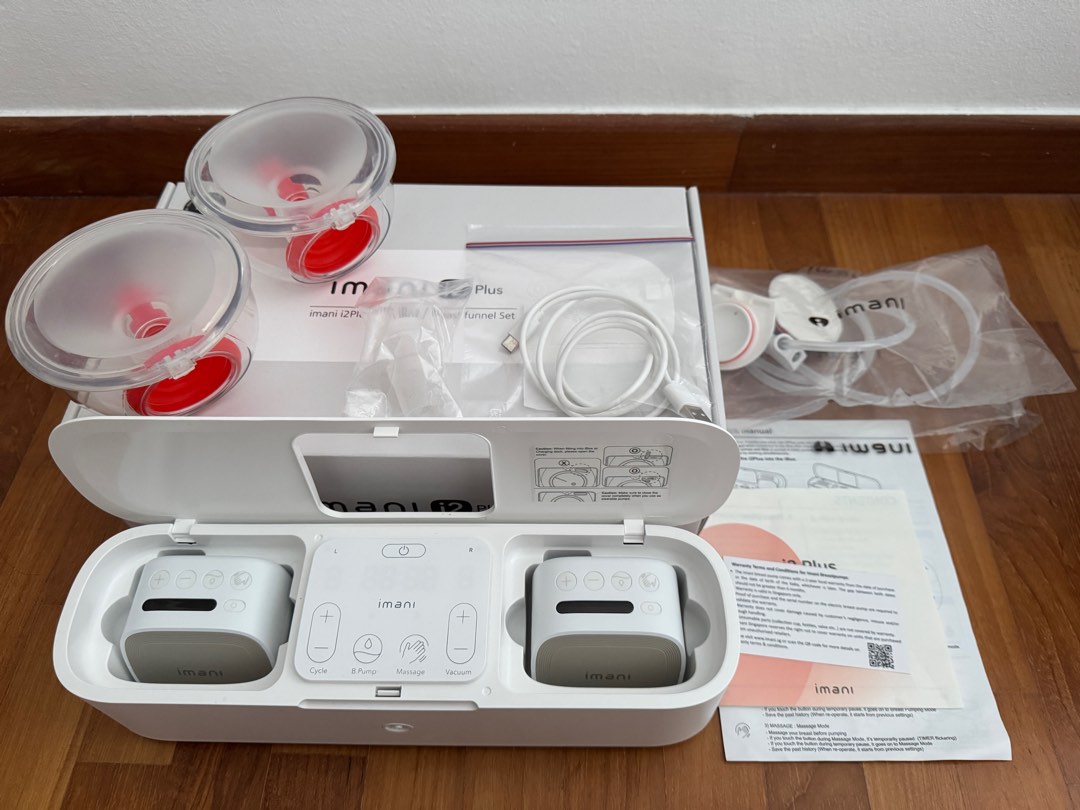 Imani iBox 2-In-1 Electrical Breast Pump (Wearable + Hospital Grade ...