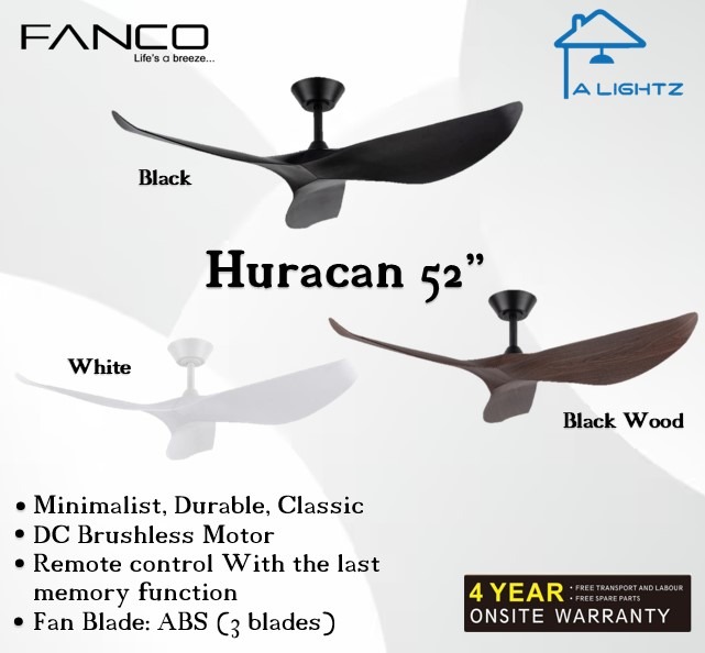 [Installation] Fanco HURACAN DC Ceiling Fan - 52 Inch, Furniture & Home ...