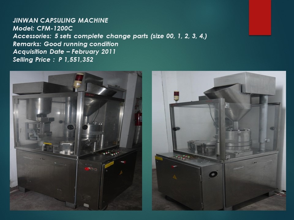 JINWAN CAPSULING MACHINE, Commercial & Industrial, Industrial Equipment ...