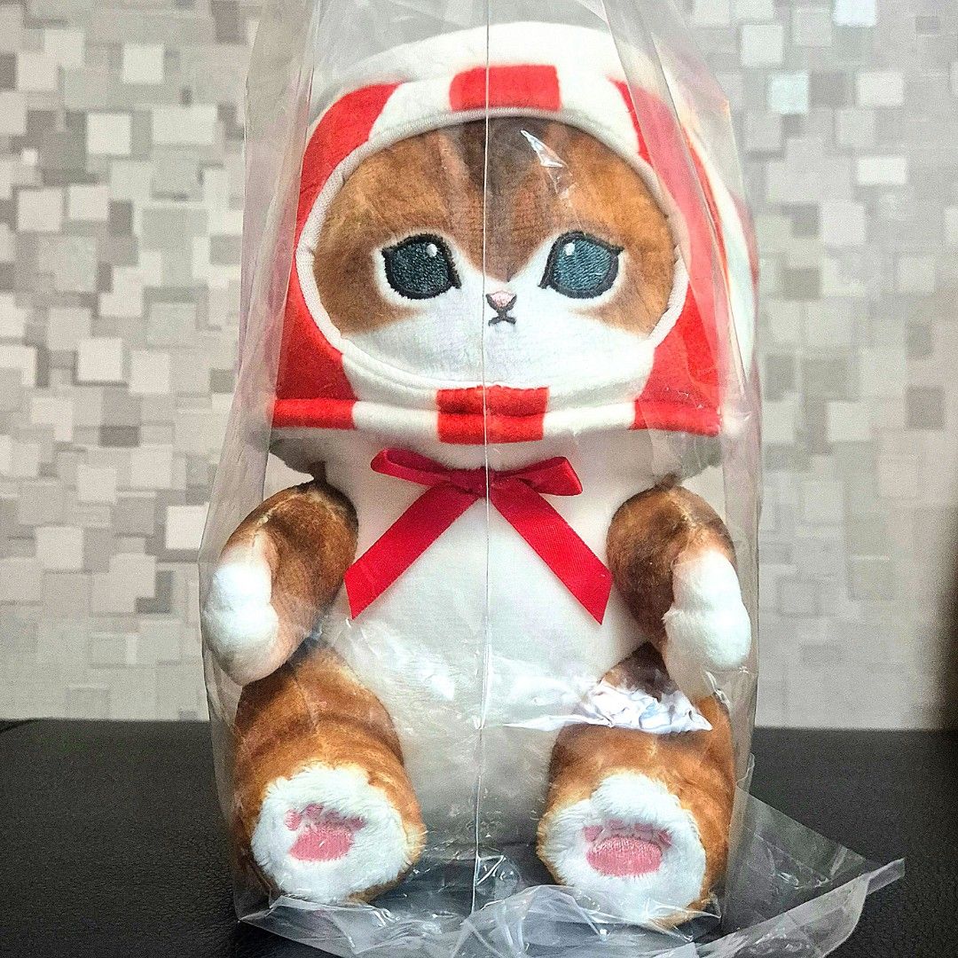 KFC Mofusand 8" with Perfect Bow plushie soft toy birthday present gift ...