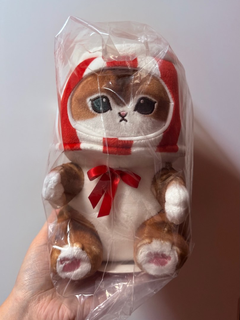 KFC X Mofusand 8 inch Plushie, Hobbies & Toys, Toys & Games on Carousell