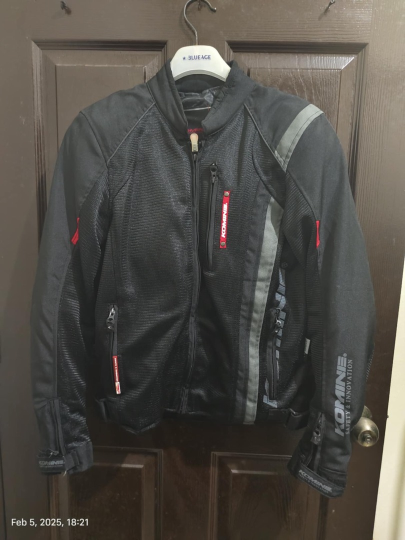 Komine JK 095 Riders Jacket Good as New, Men's Fashion, Coats, Jackets ...