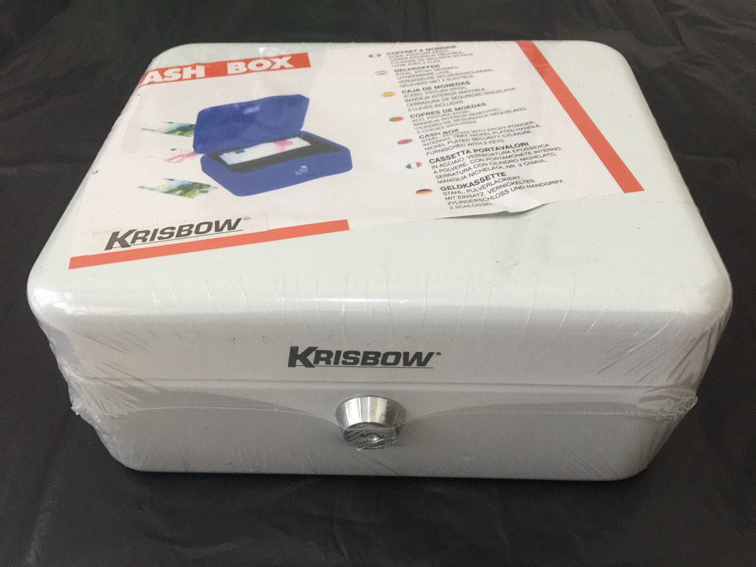 KRISBOW Cash Box 20 cm | Brankas Kecil 20 cm, Serba Serbi, Others di ...