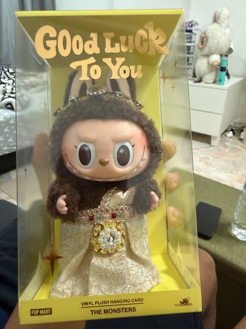 Labubu Good luck to you, Hobbies & Toys, Toys & Games on Carousell