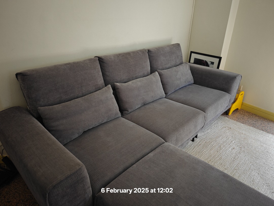 LARGE & COMFY MODULAR & EXTENDABLE 3 SEATERS SOFA! L280 x W110 x H100 ...