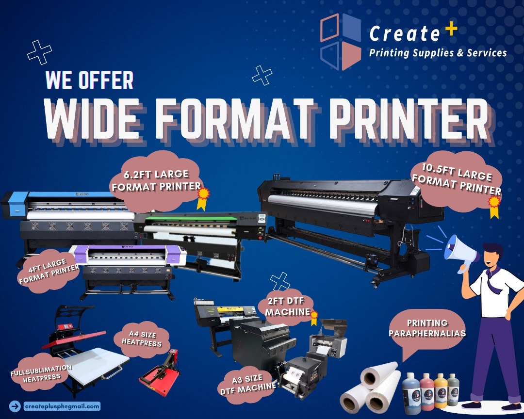 LARGE FORMAT PRINTER MACHINE, Computers & Tech, Printers, Scanners ...