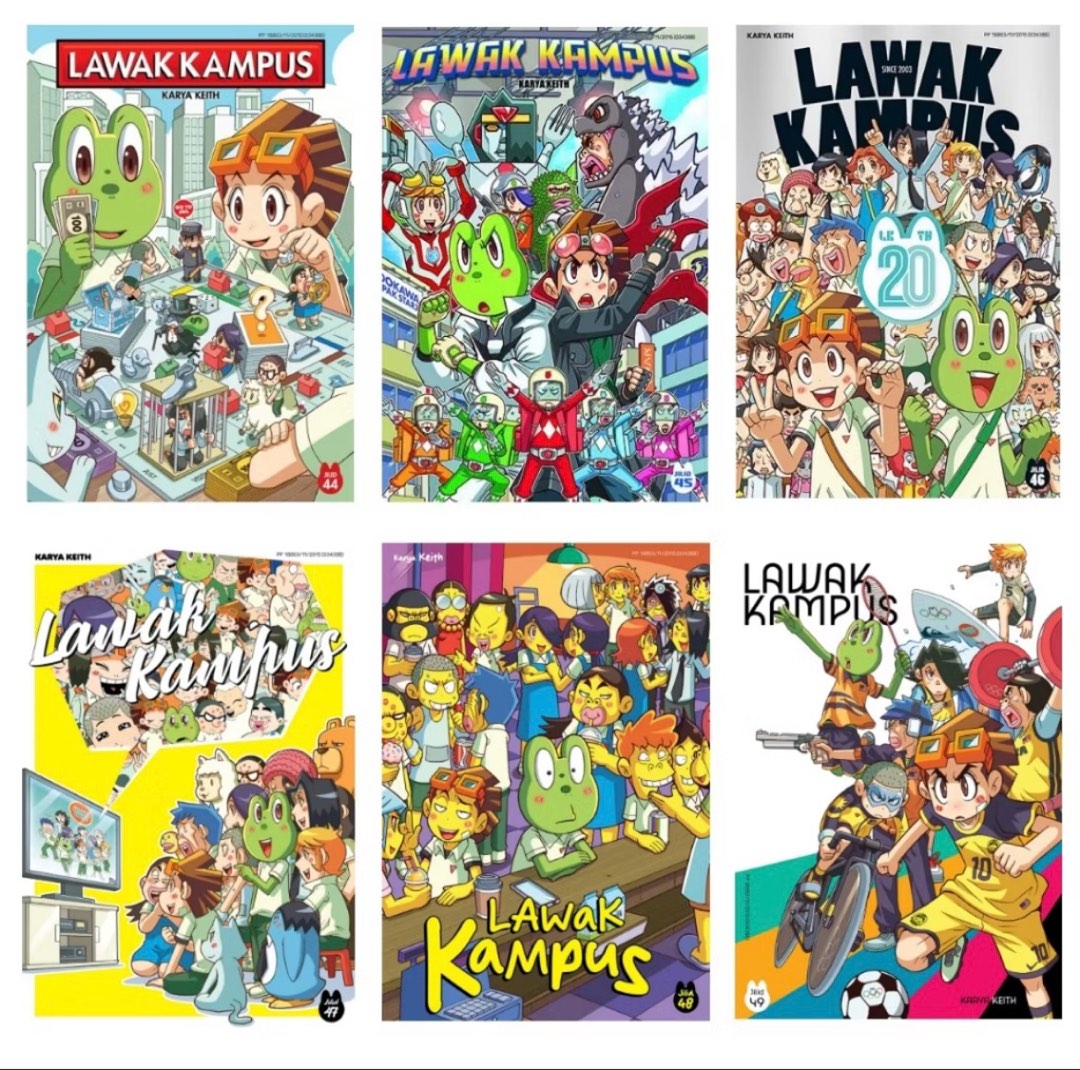 Lawak Kampus ( karya keith ), Hobbies & Toys, Books & Magazines, Comics ...
