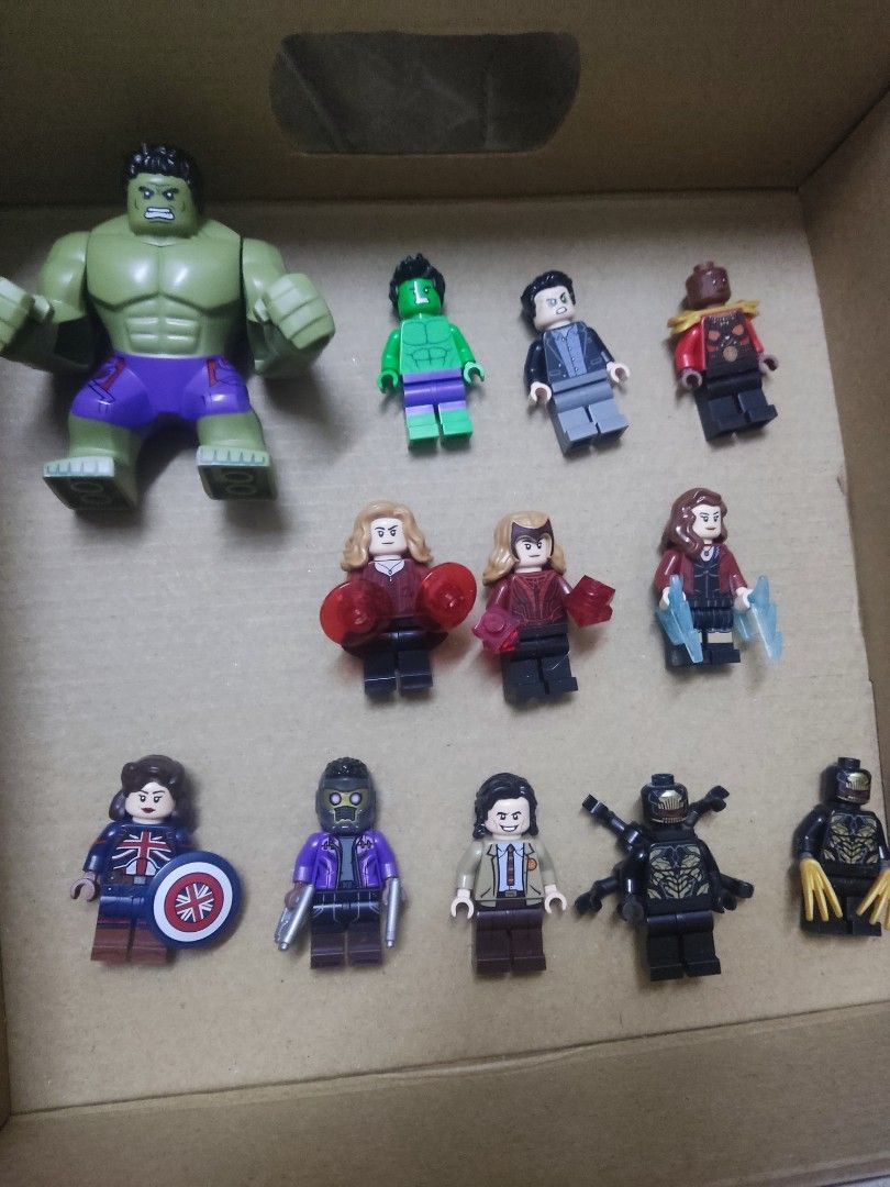 Lego marvel minifigures set, Hobbies & Toys, Toys & Games on Carousell