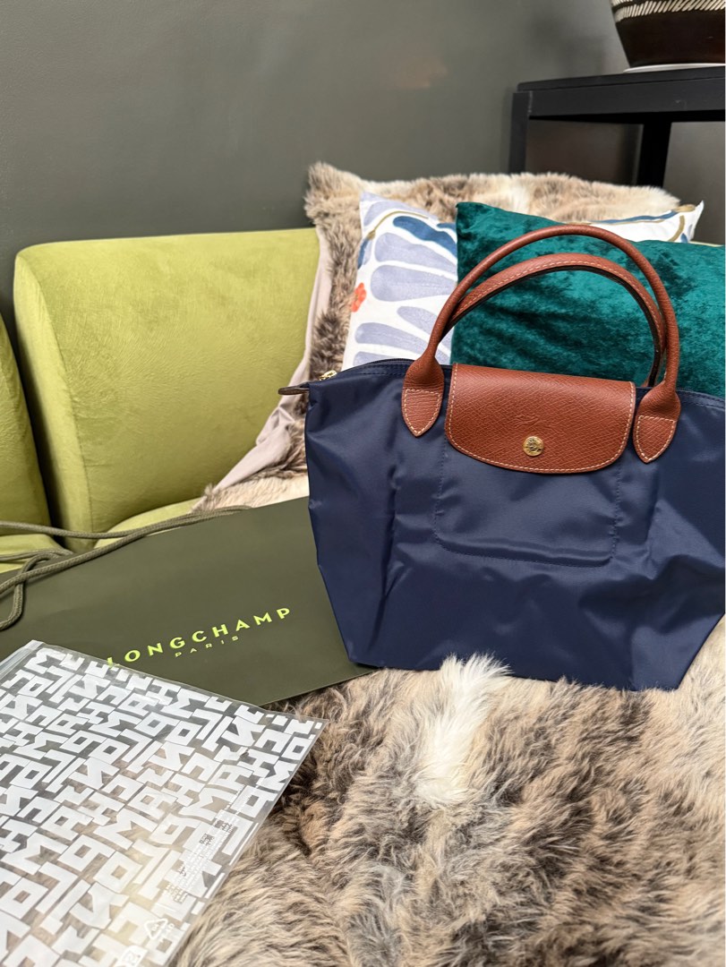 Longchamp Classic Le Pliage short handle, Luxury, Bags & Wallets on ...