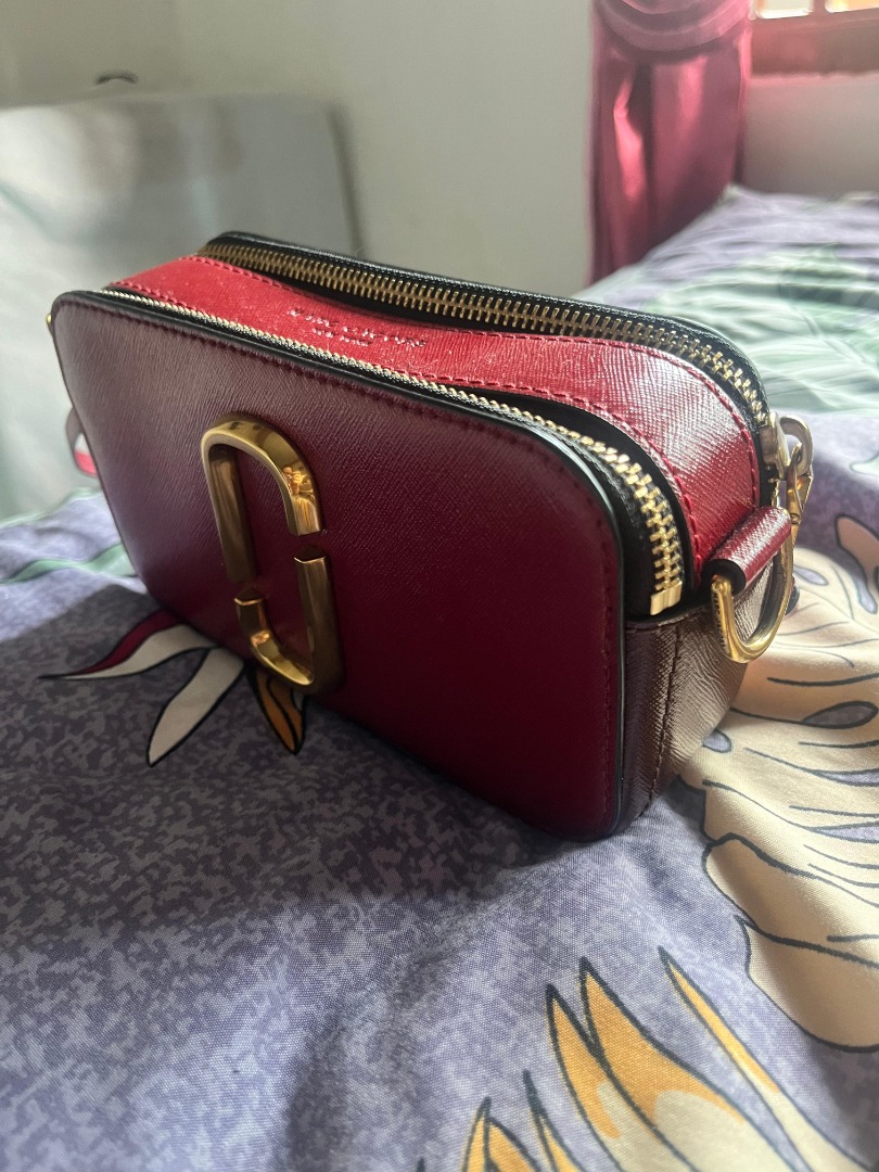 Marc Jacobs The Snapshot Crossbody Camera Bag, Barang Mewah, Tas ...
