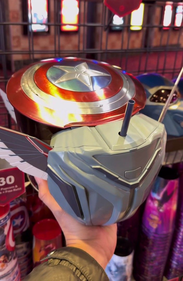 Marvel's Studio : Captain America : BRAVE NEW WORLD movie popcorn ...