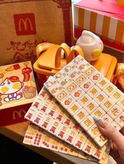 2024 McDonald's and Hello Kitty Limited Edition Mahjong Set Collector ...