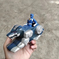 Mighty Morphin Power Ranger Blue & Wolf Zord, Toys & Collectibles ...