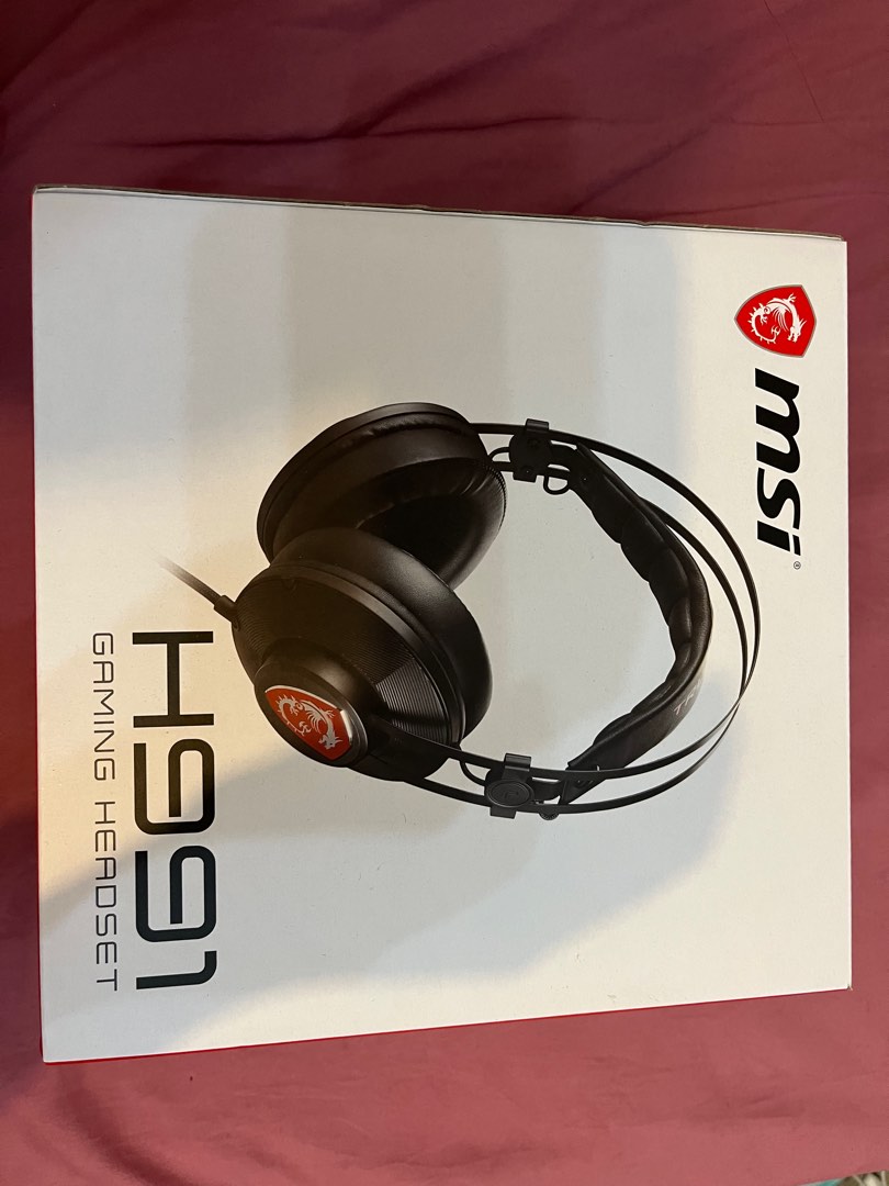 msi headphone original h991, Audio, Headphones & Headsets on Carousell