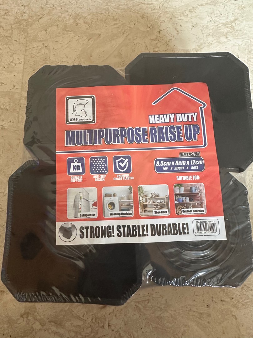4 Multipurpose raise up blocks, TV & Home Appliances, Washing Machines ...