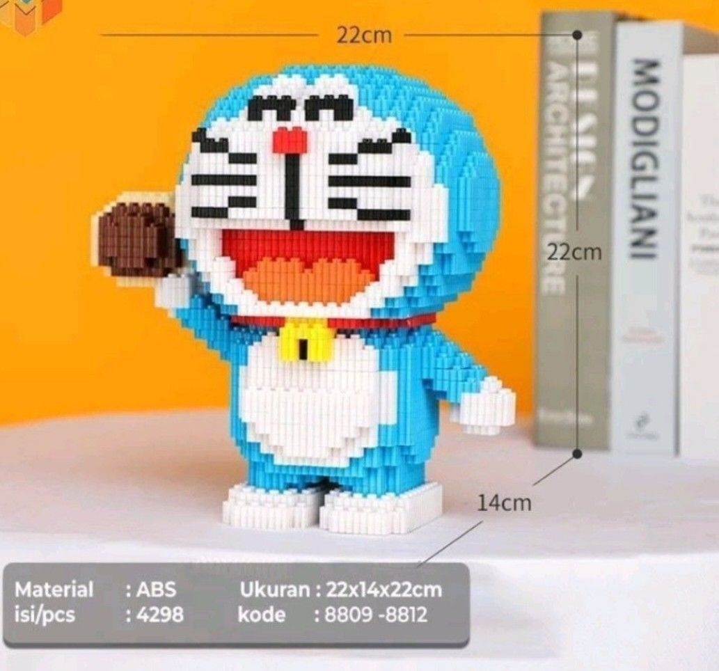 Nano Block Lego Doraemon, Toys & Collectibles, Mainan di Carousell