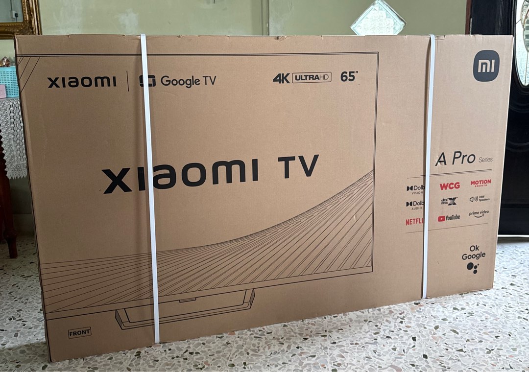 New Xiaomi Tv 65 inci A Pro Series Google Tv 4K UHD, TV & Home ...