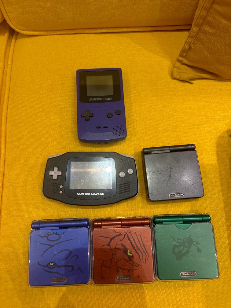 Nintendo Gameboy color , Advance SP and Advance, Video Gaming, Video ...