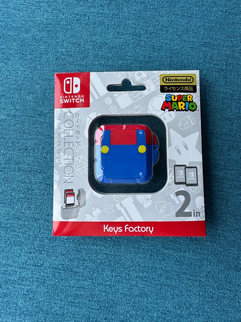 Nintendo Switch Super Mario Keys Factory Game Card, Video Gaming ...