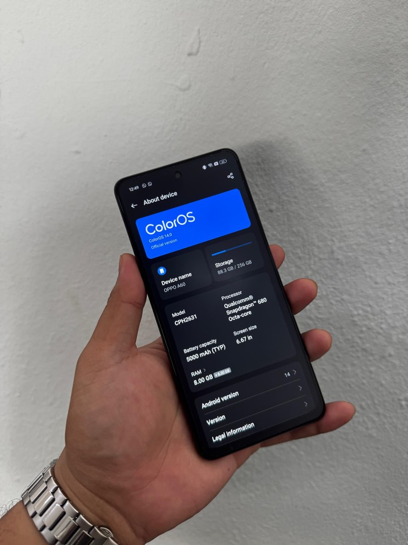 Oppo A60 Purple 256GB, Mobile Phones & Gadgets, Mobile Phones, Android ...