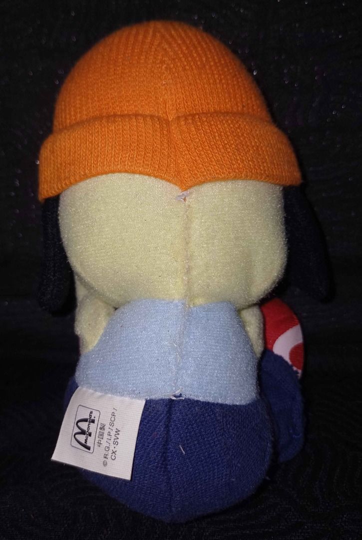 PARAPPA THE RAPPER 6" Vibration Plush Doll PlayStation Sony McDonald's ...