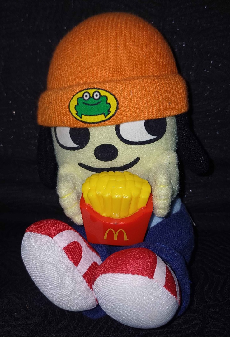 PARAPPA THE RAPPER 6" Vibration Plush Doll PlayStation Sony McDonald's ...