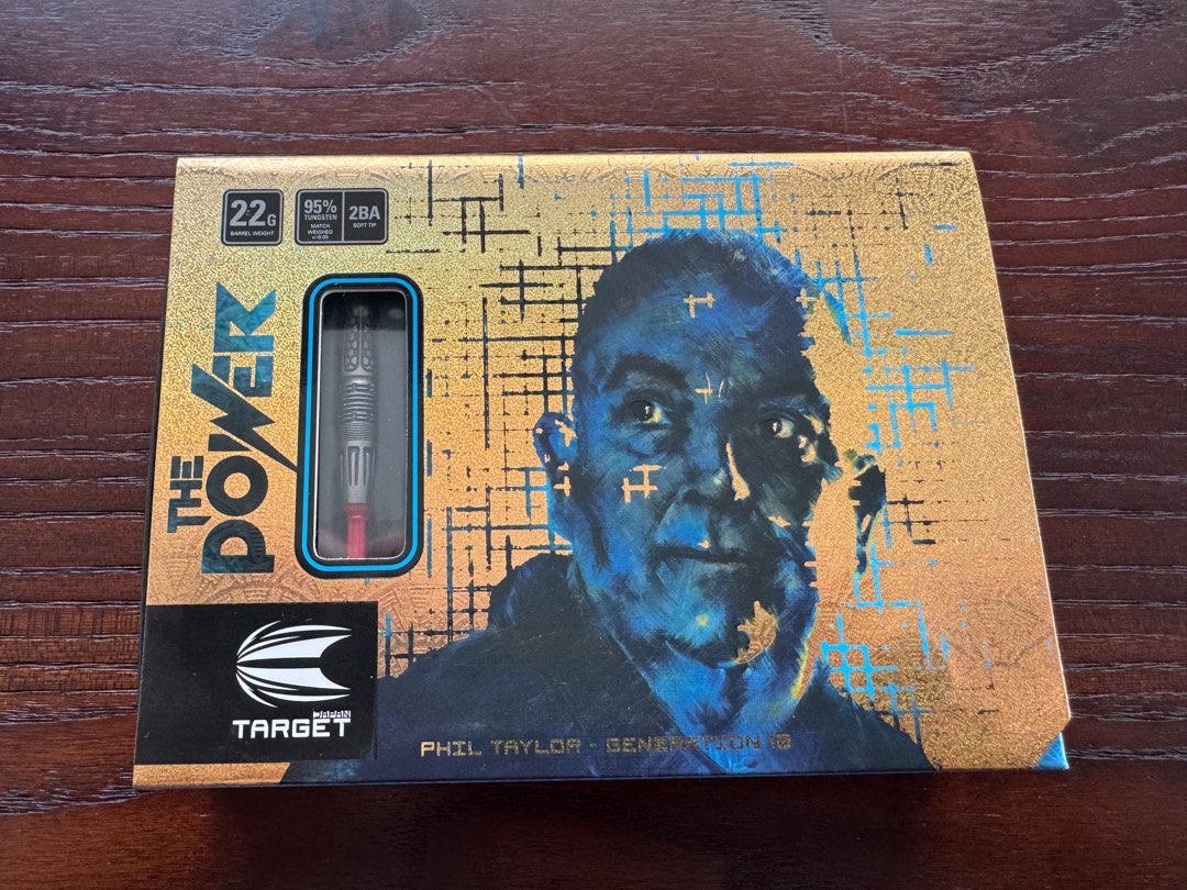 Phil Taylor Gen 10 Superdarts Edition 22G 2BA (with box & original ...