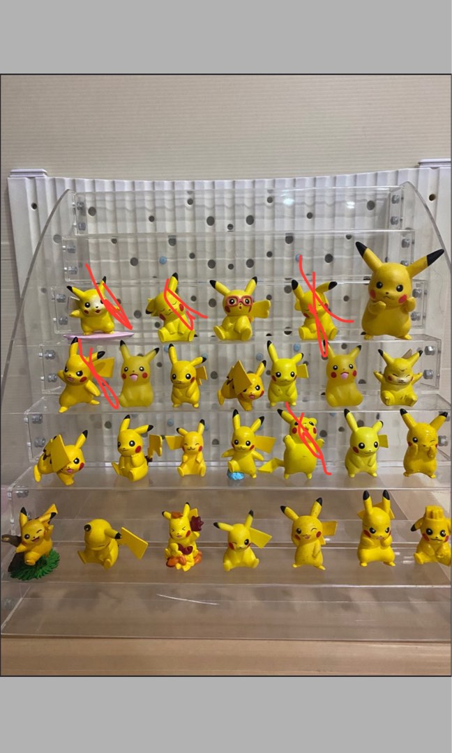 Pikachu Gang Figure, Hobbies & Toys, Toys & Games on Carousell