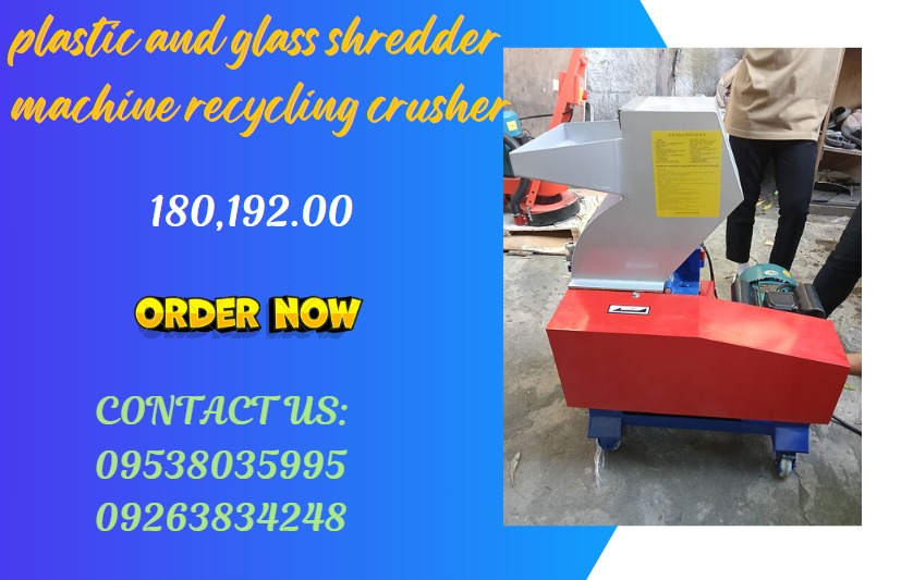 plastic and glass shredder machine recycling crusher, Everything Else ...