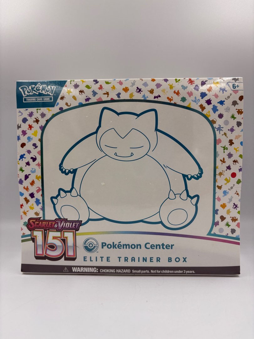 Pokemon Center Etb 151 Elite Trainer Box Scarlet Violet Sealed TCG ...