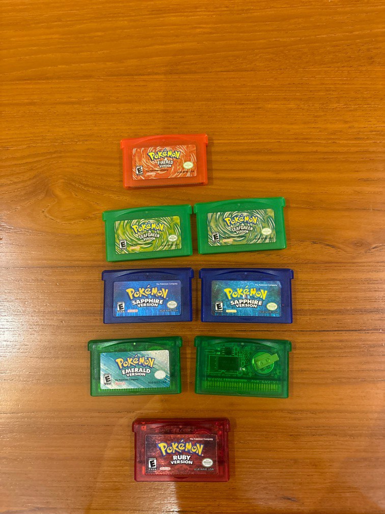 Pokemon Emerald , Sapphire , Ruby , Fire Red and Leaf Green, Video ...