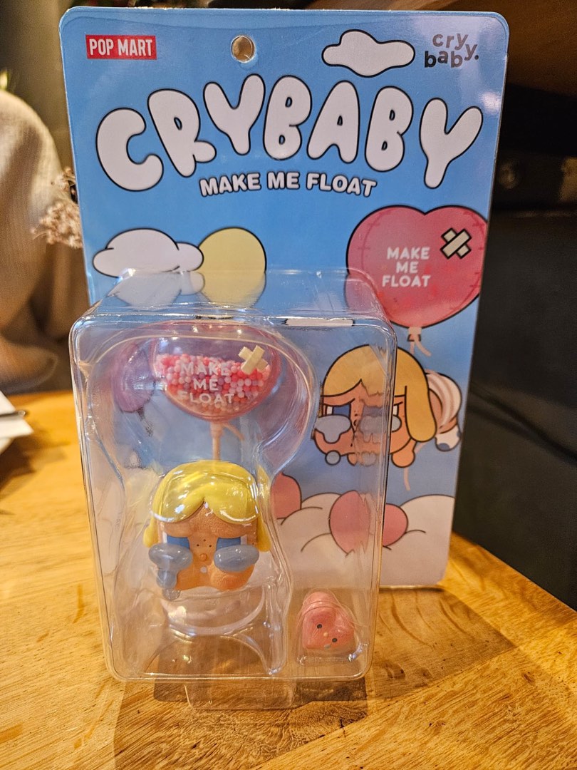 POPMART CRYBABY MAKE ME FLOAT, Hobbies & Toys, Toys & Games on Carousell