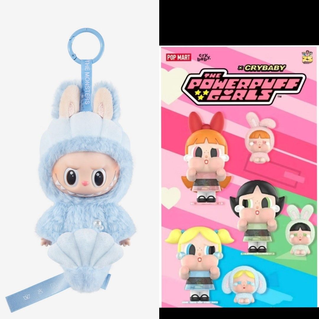 Popmart Labubu (Merbubu & Crybaby), Hobbies & Toys, Toys & Games on ...