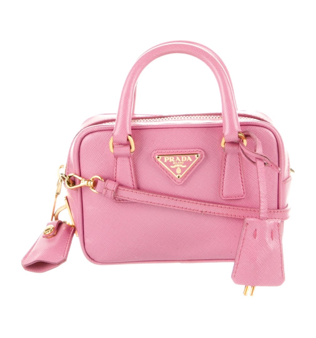 Prada mini crossbody, Luxury, Bags & Wallets on Carousell