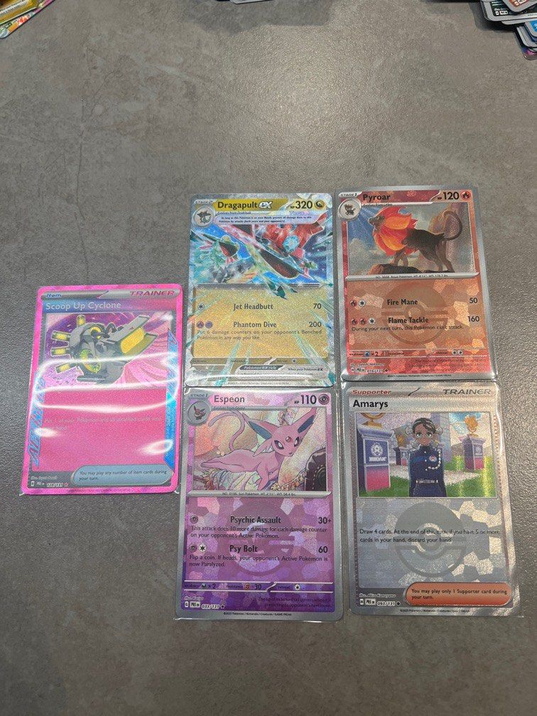 Prismatic Evolutions Pokeball EX Ace Spec Hits Pokemon Cards, Hobbies ...