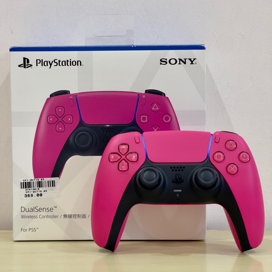 PS5 Dualsense Controller (Sexy Pink), Video Gaming, Gaming Accessories ...