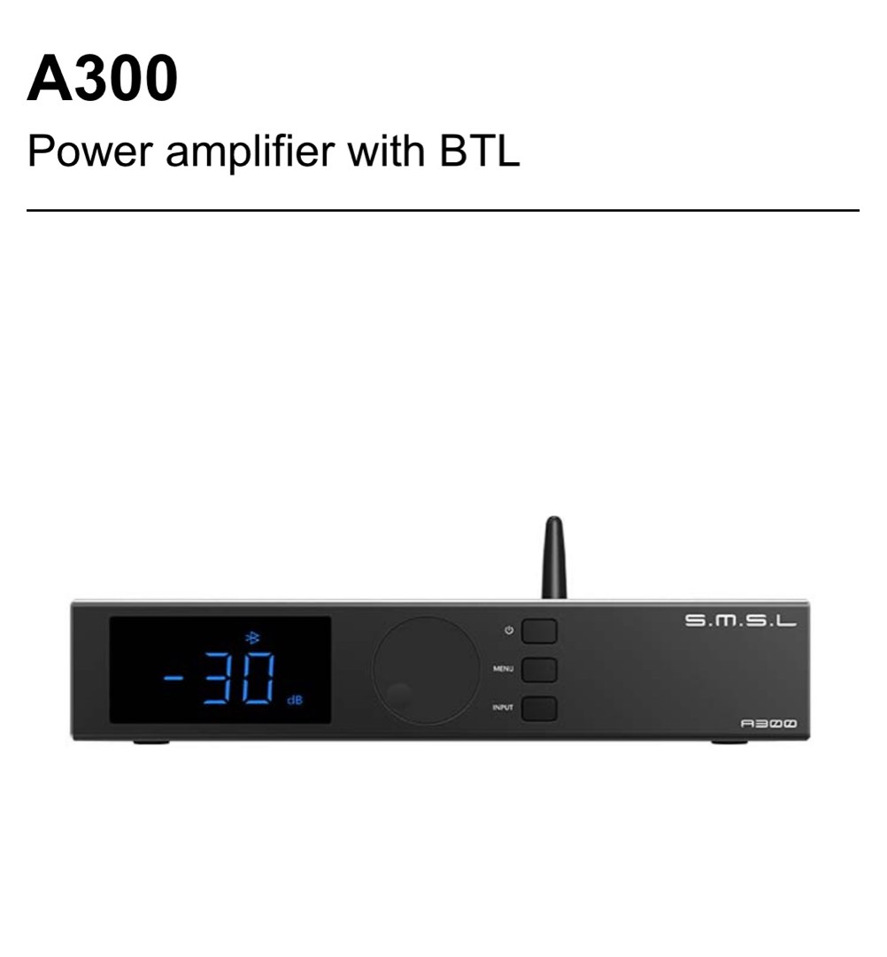 SMSL A300 Class D Amplifier, Audio, Soundbars, Speakers & Amplifiers on ...