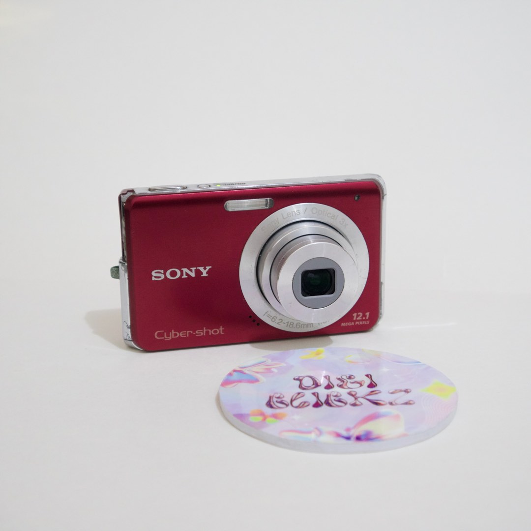 Sony Cybershot DSC-W190 (Red) | Digital Camera | Digicam | Camera ...